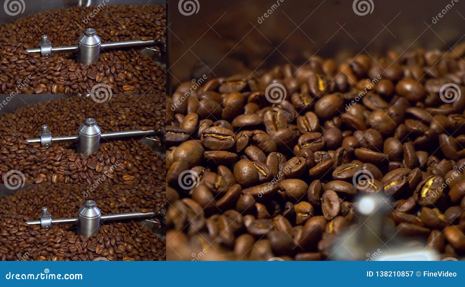 Collage of Various Video Clips Covering the Topic of Coffee Stock Video ...