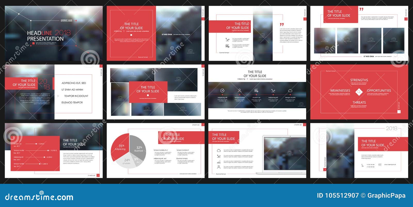 Presentation Template Background Designs Stock Vector - Illustration of ...