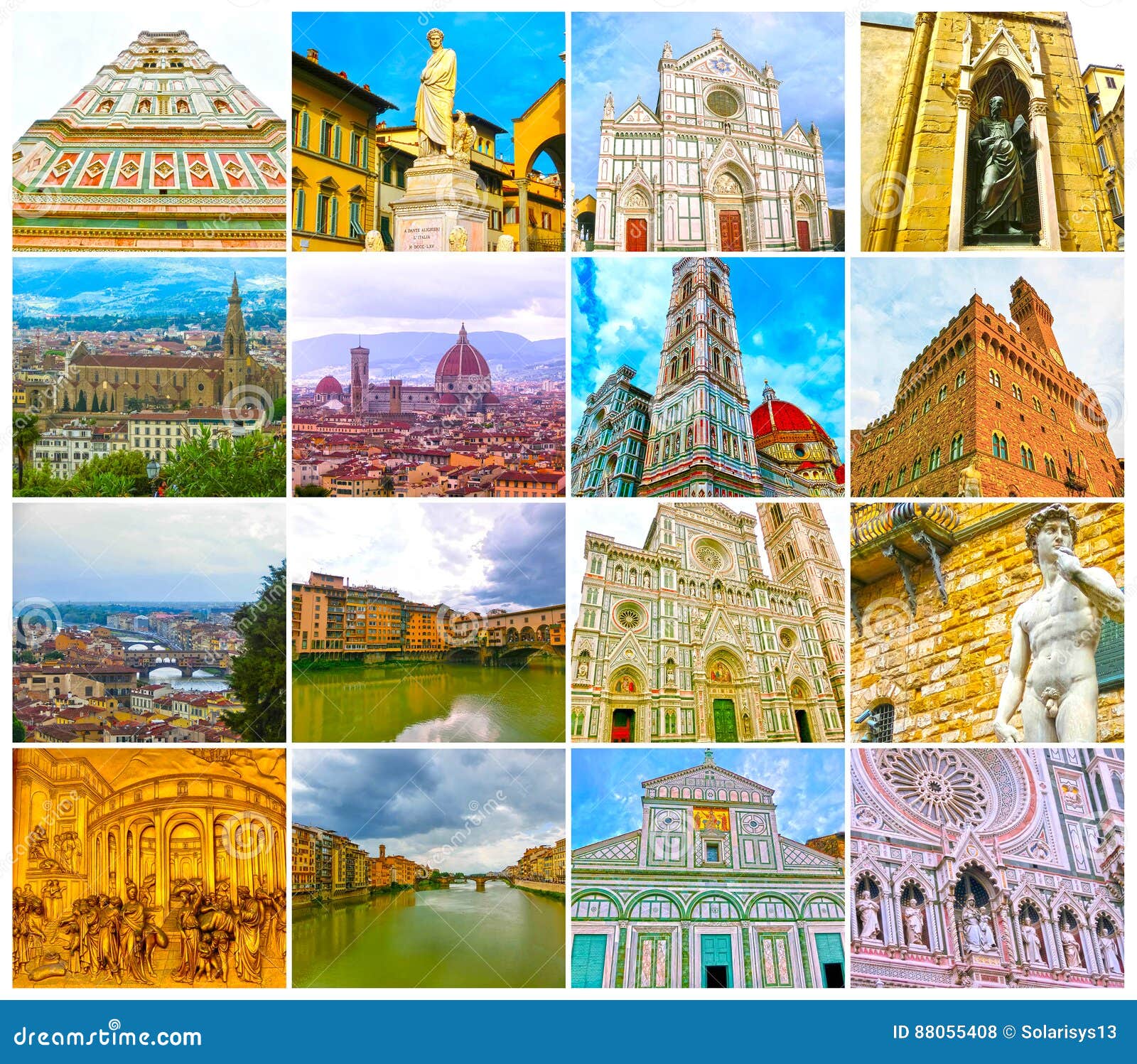 Florence - Collage Editorial Photo | CartoonDealer.com #24048305