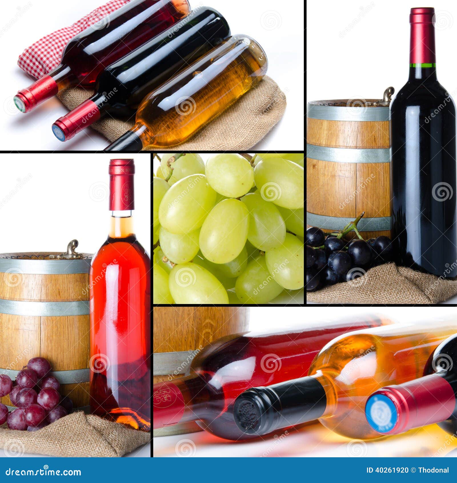 Collage of wine stock photo. Image of collage, alcohol - 40261920