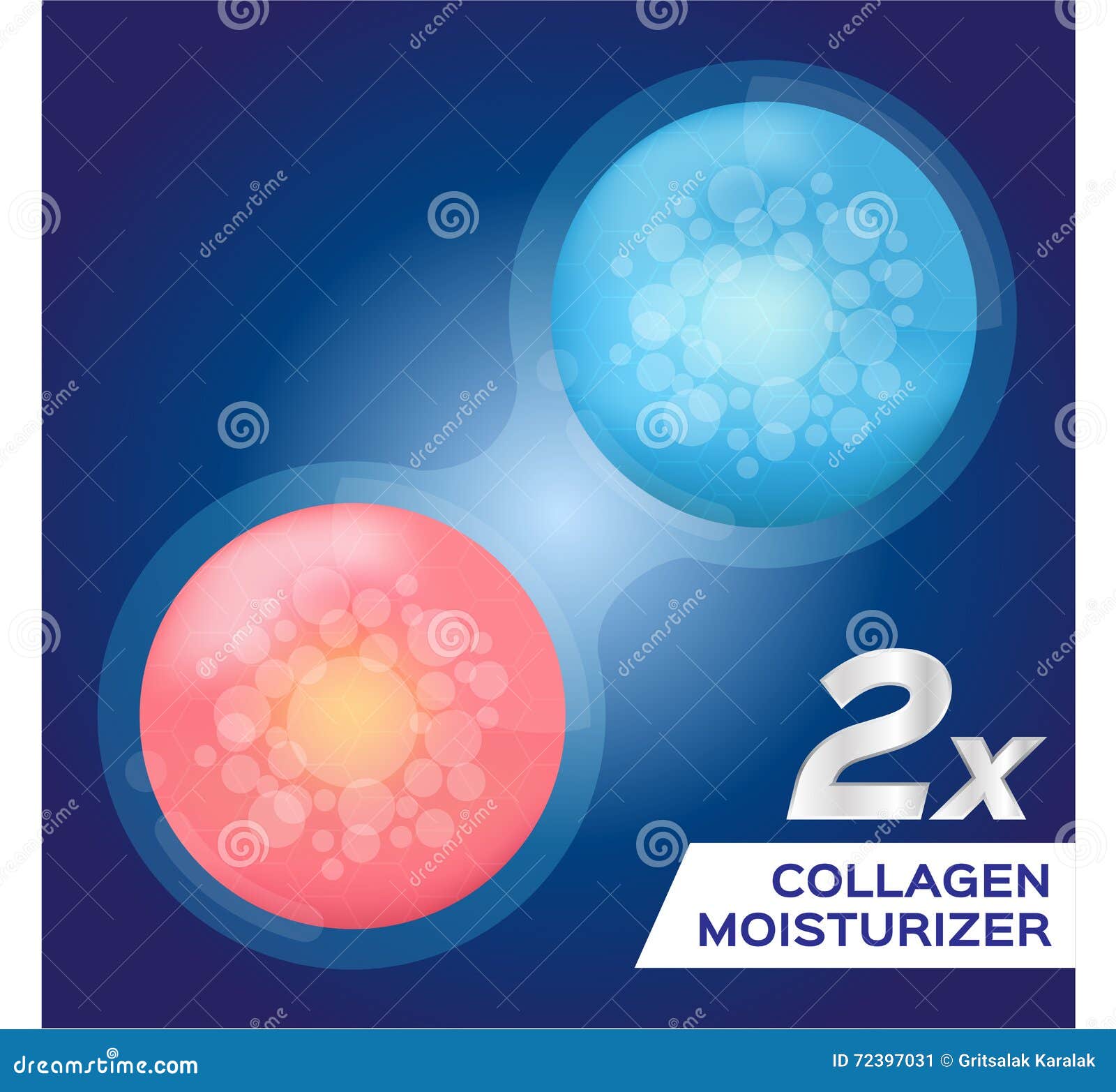 Collagen 2 X , Collagen Icon and Logo , Stock Illustration ...