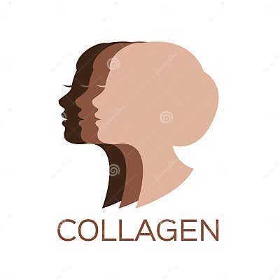 Collagen logo stock illustration. Illustration of aging - 70612750