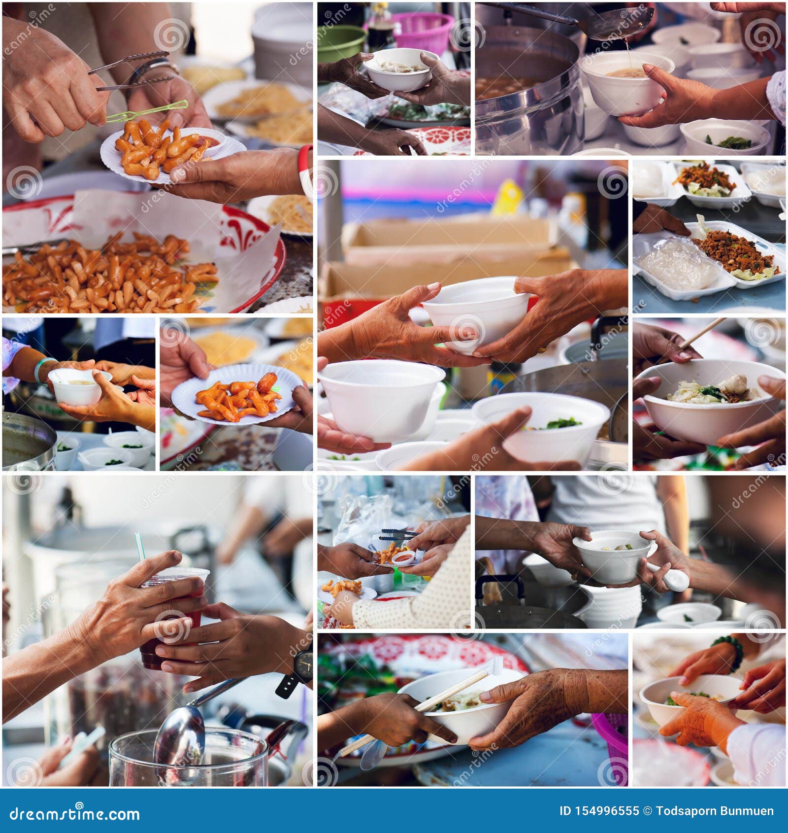 Collages Food : the Concept of Food Sharing Help Solve Hunger for the ...