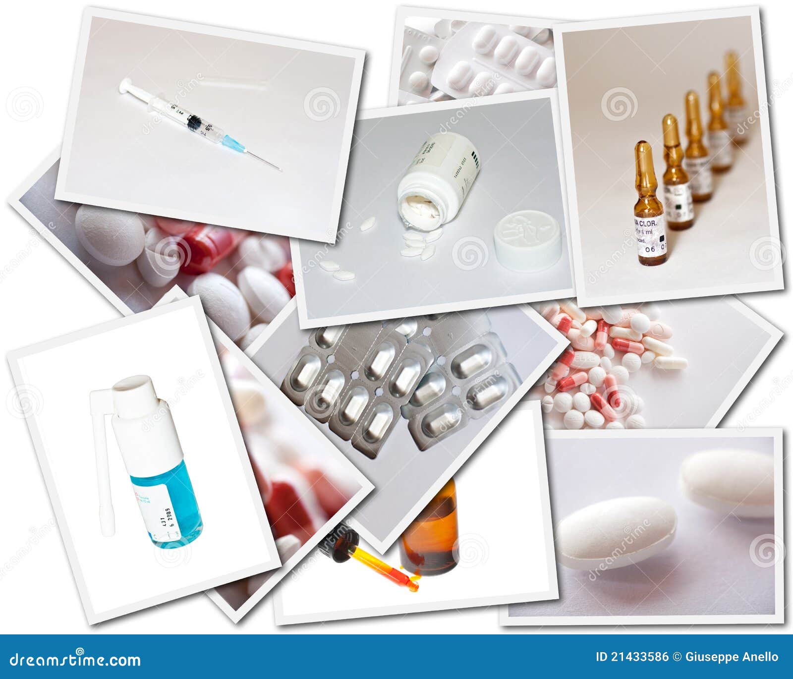 Collages with Medicines Photos Stock Photo - Image of pill, stomach ...