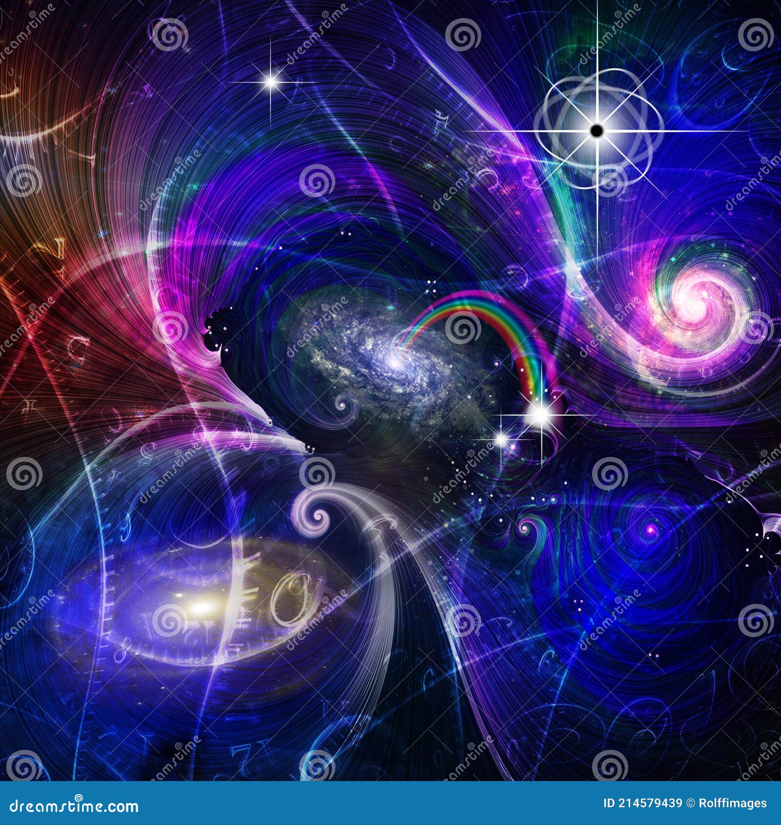 Collapsar in vivid space stock illustration. Illustration of symbol ...