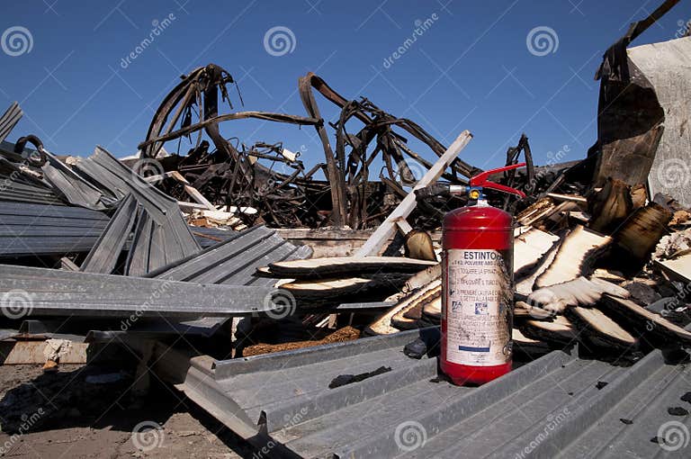 Collapse stock photo. Image of damage, smashed, fire - 15378724