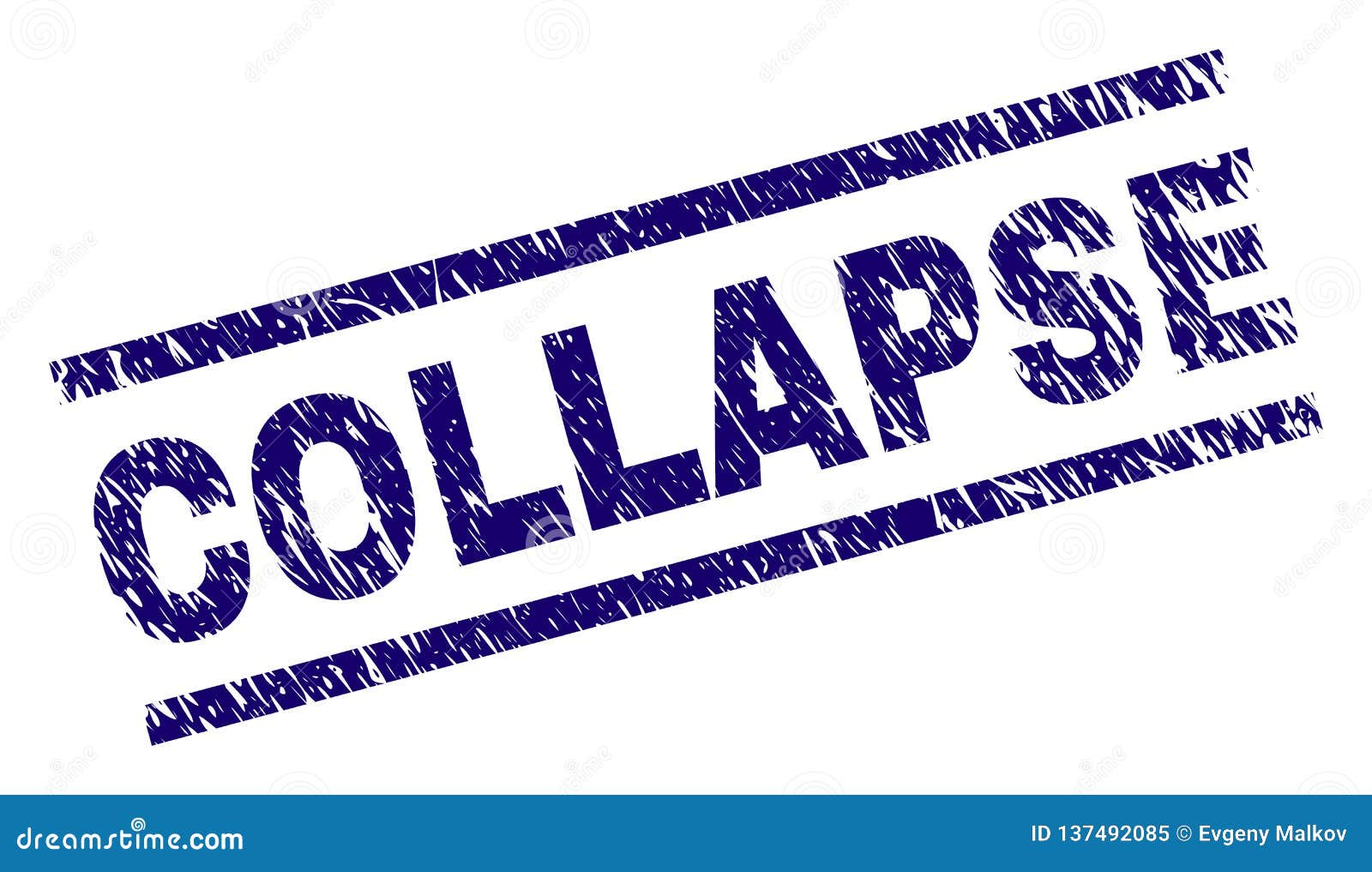 Grunge Textured COLLAPSE Stamp Seal Stock Vector - Illustration of seal ...