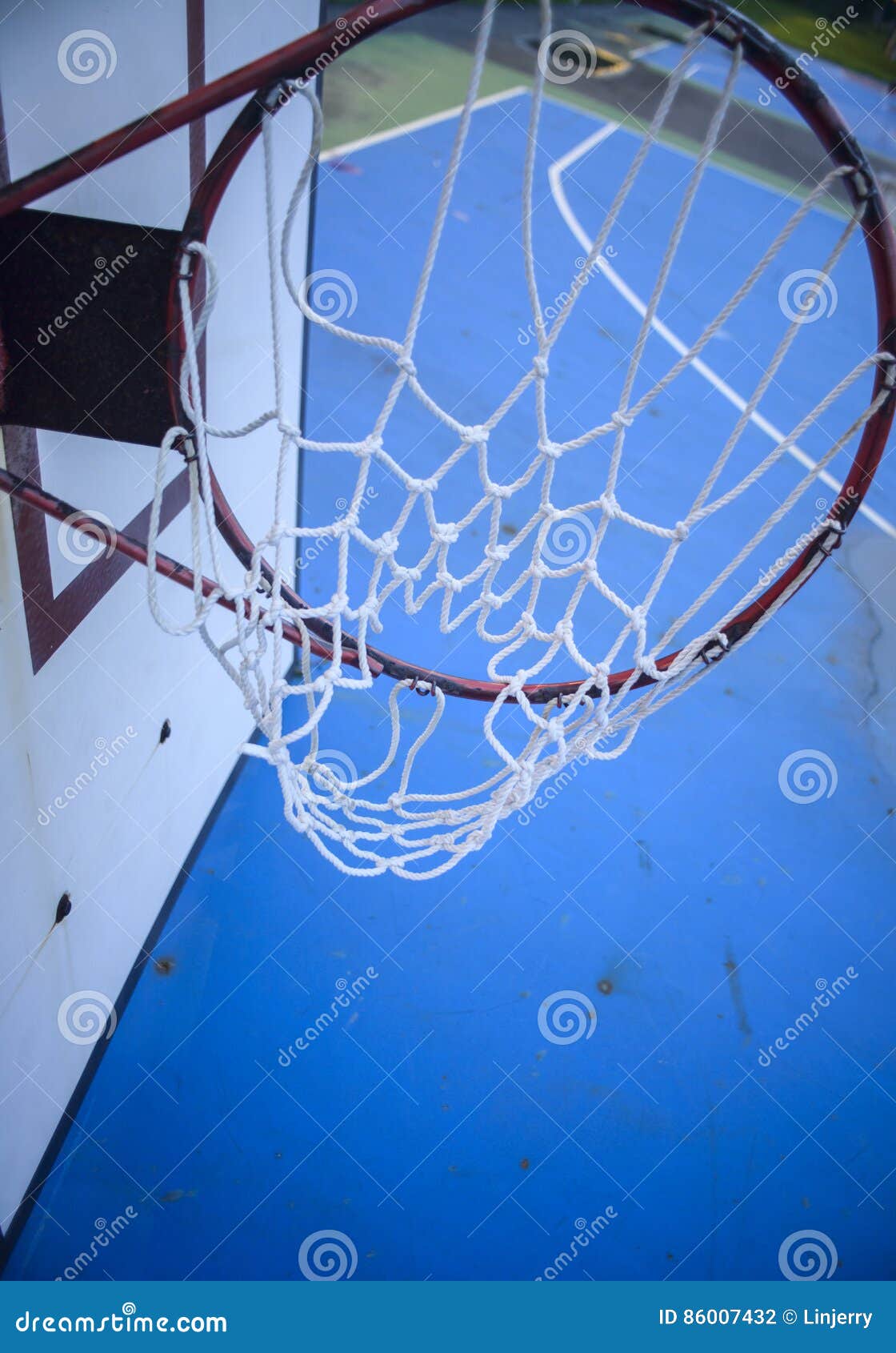 Â Collapsed Basketball Hoop AfterÂ typhoon Disaster Stock Photo - Image ...