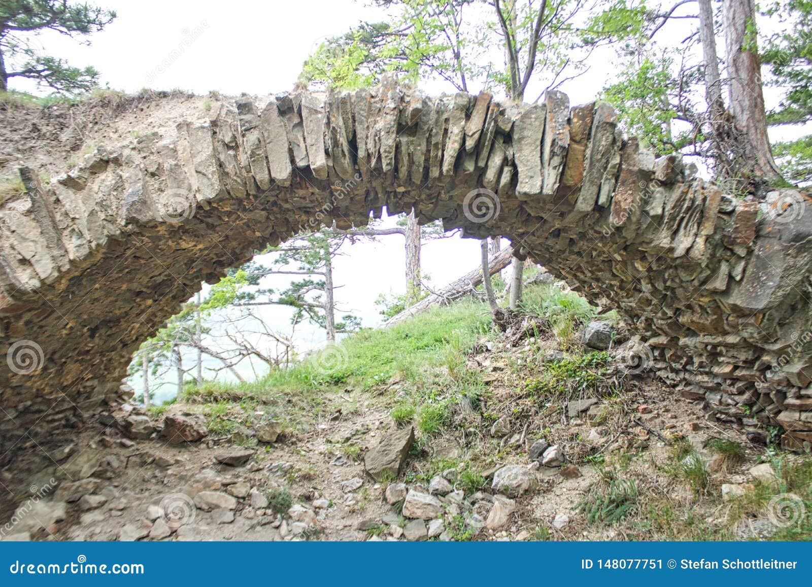 Collapsed Arch On The Beach Legzira, Not Exit More Stock Photo ...