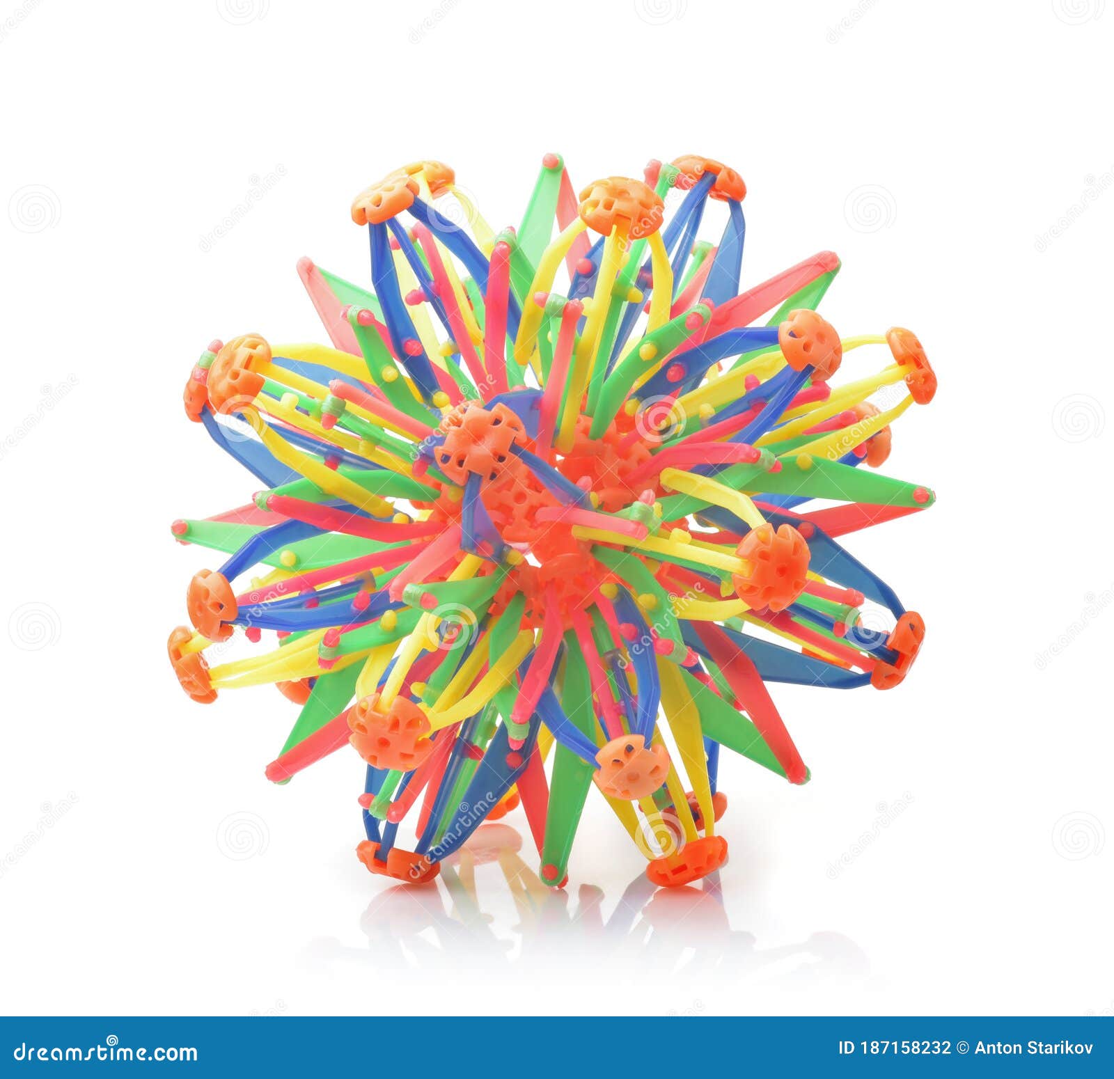 Collapsible Transforming Colorful Sphere Editorial Photography - Image ...