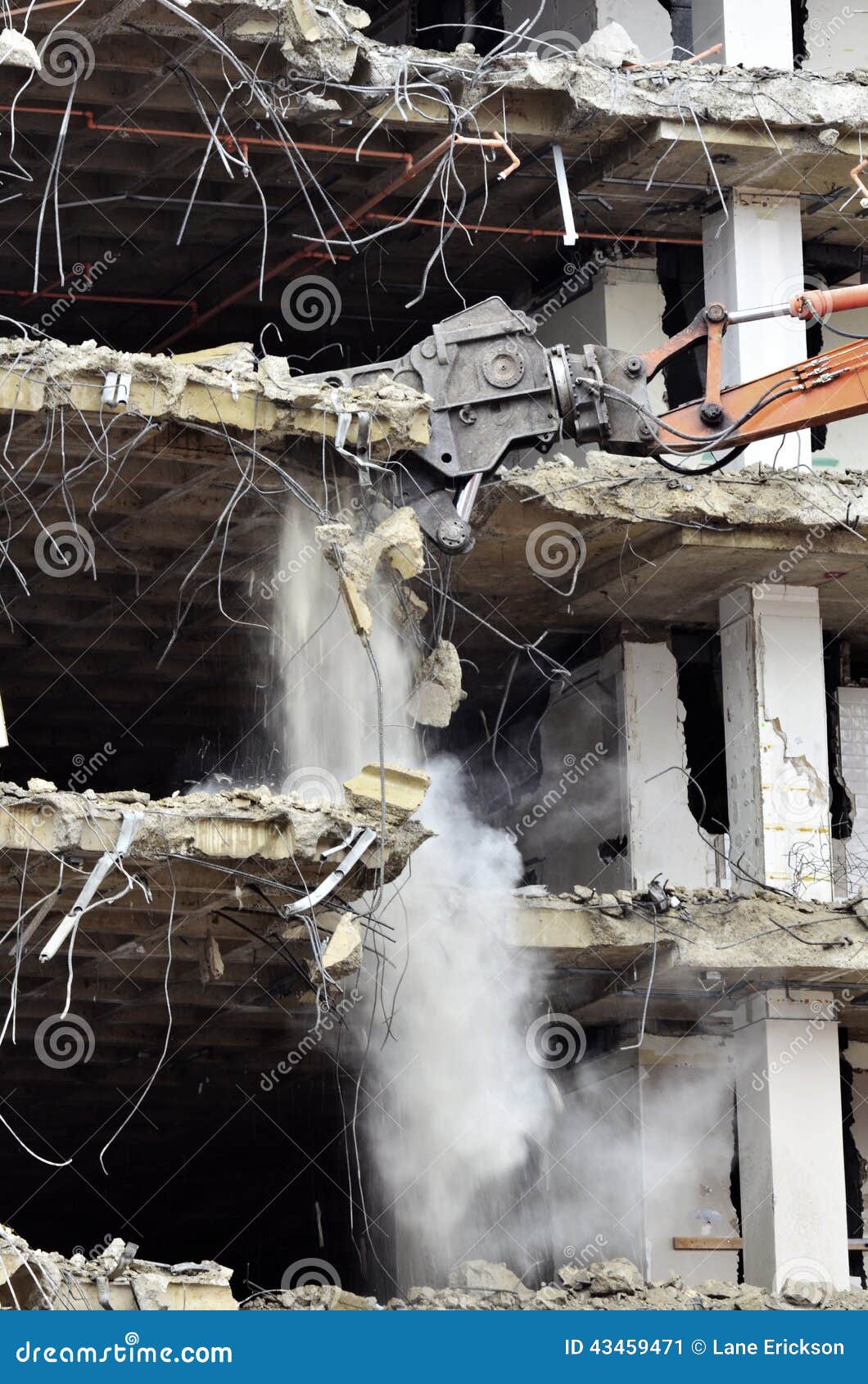 Collapsing Building stock image. Image of collapse, demolition - 43459471