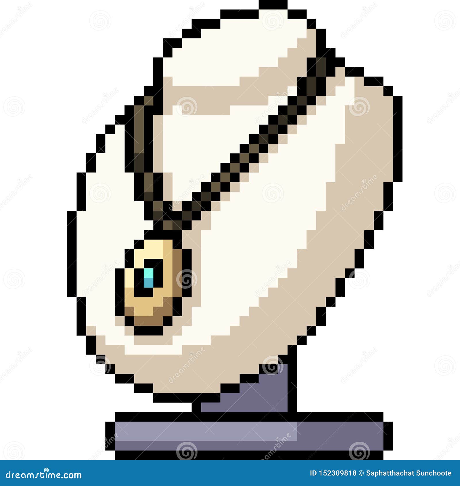 Collar Del Arte Del Pixel Del Vector Ilustración del Vector ...