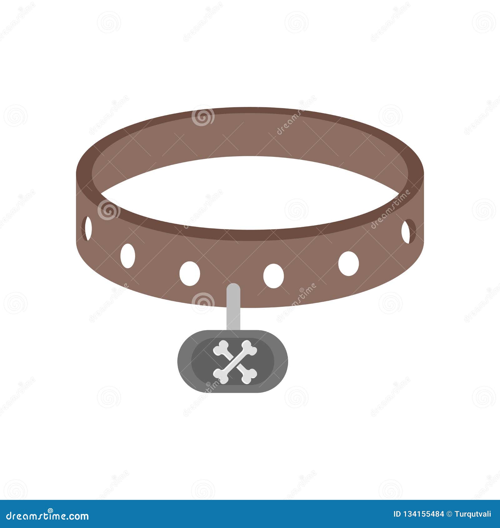 Collar Icon Vector Sign and Symbol Isolated on White Background, Collar ...