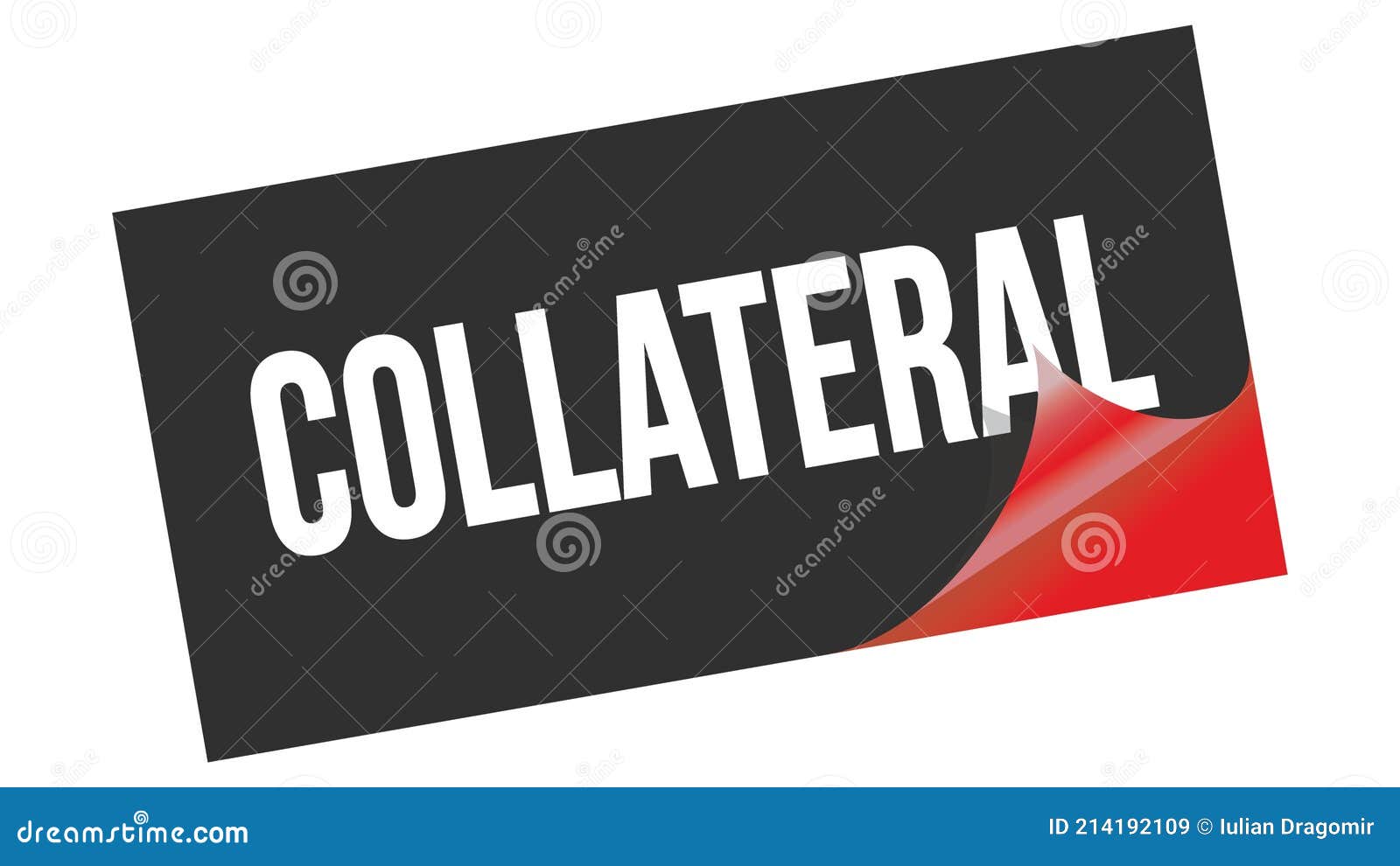 Collateral Black Glyph Icon Stock Illustration | CartoonDealer.com ...