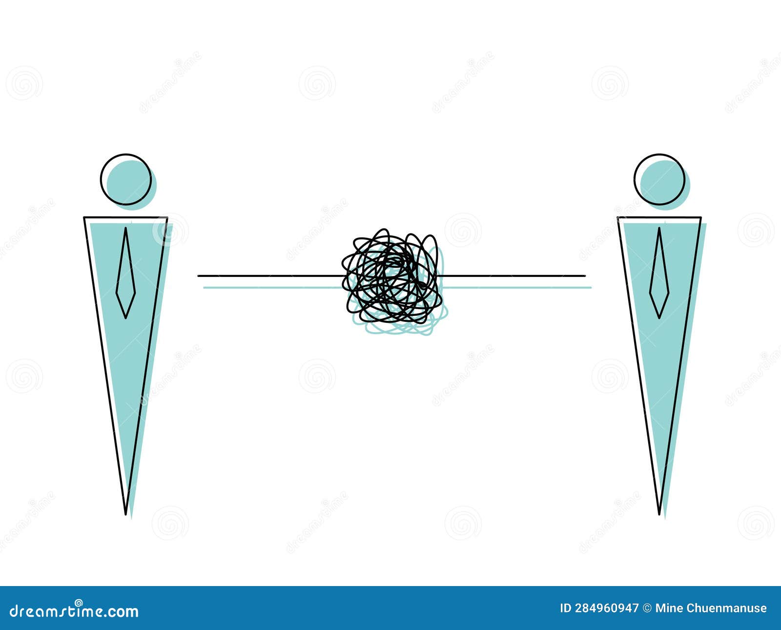 Thinking Solution is Wrong. Life Problem. Complicated Couple Stock ...