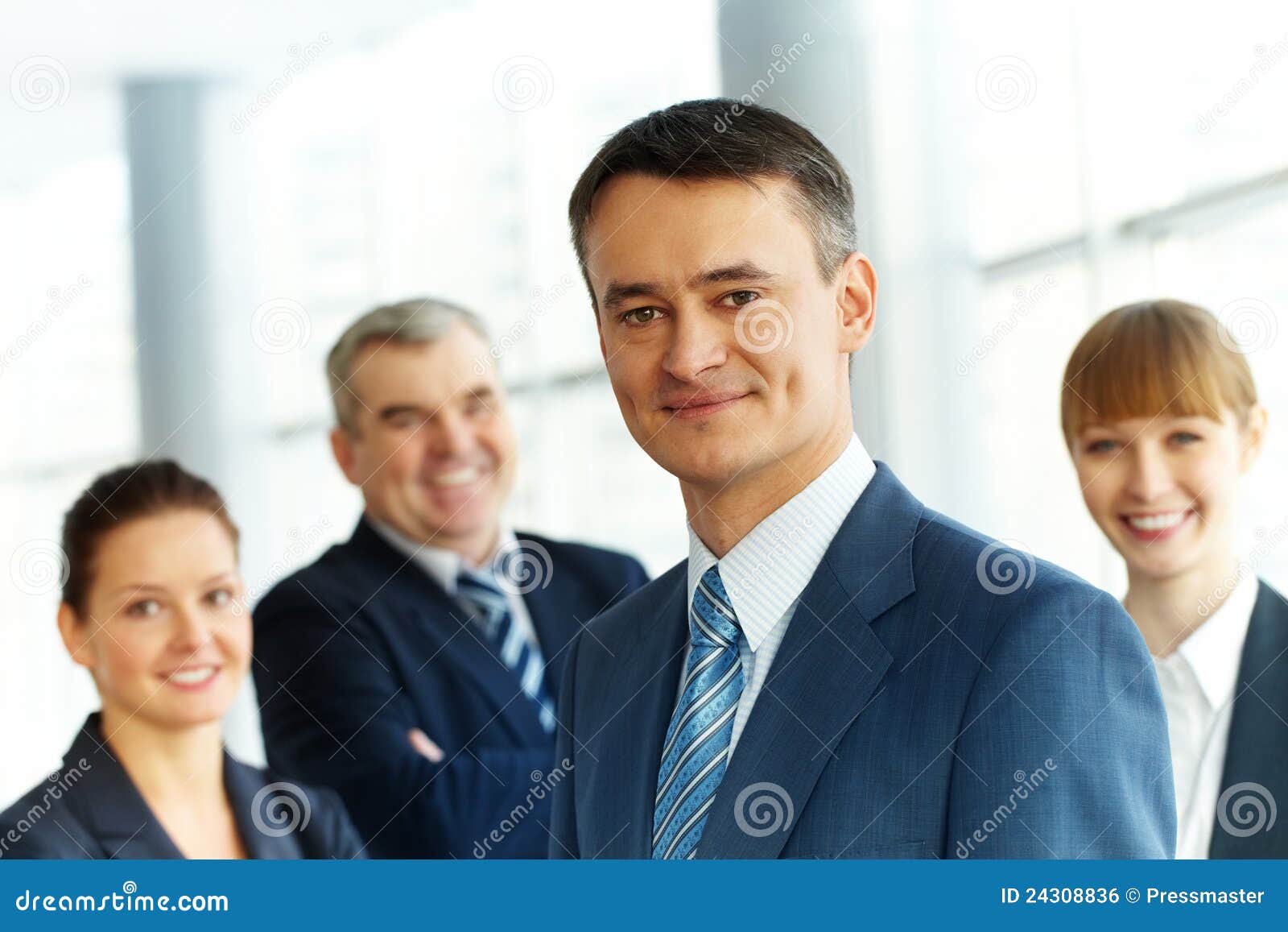 Colleagues stock photo. Image of indoor, cheerful, foreground - 24308836