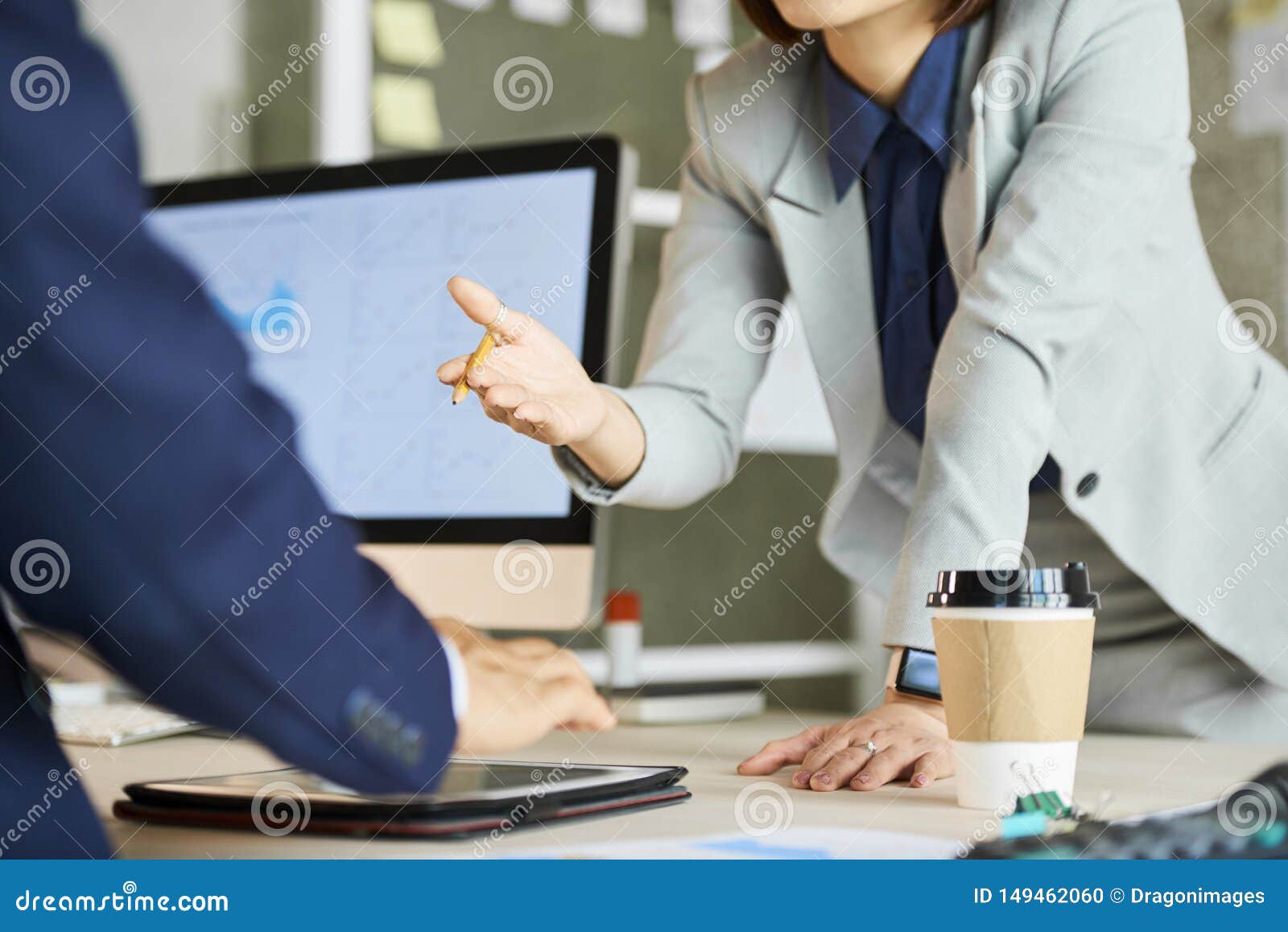 Colleagues Arguing about Work Stock Photo - Image of people ...