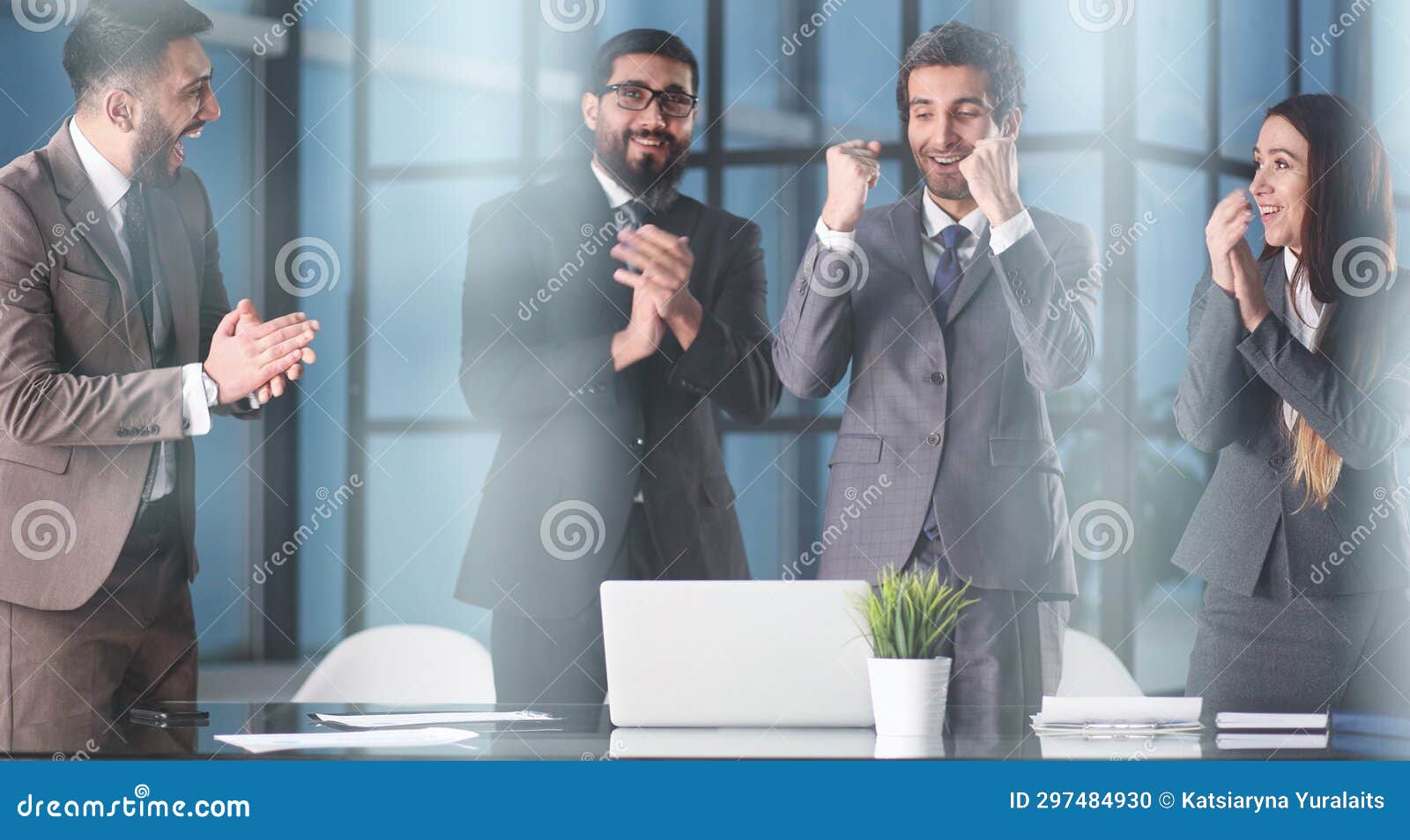 Creative Team of Young Professionals Brainstorming and Planning. Stock ...