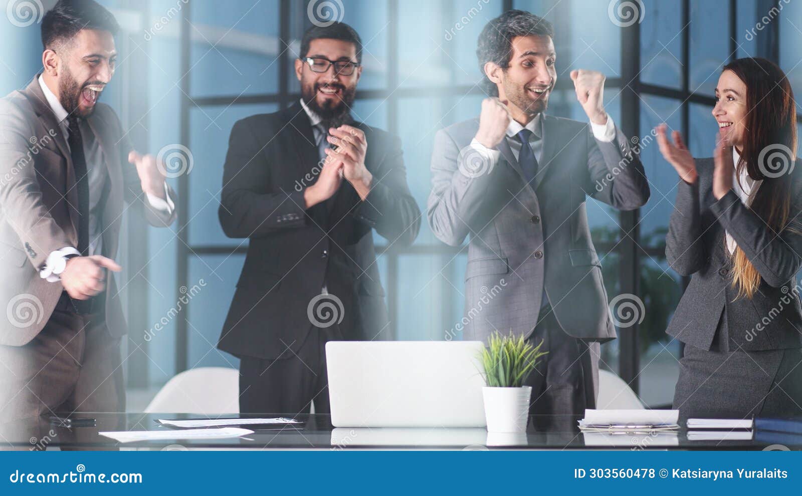 Creative Team of Young Professionals Brainstorming and Planning. Stock ...