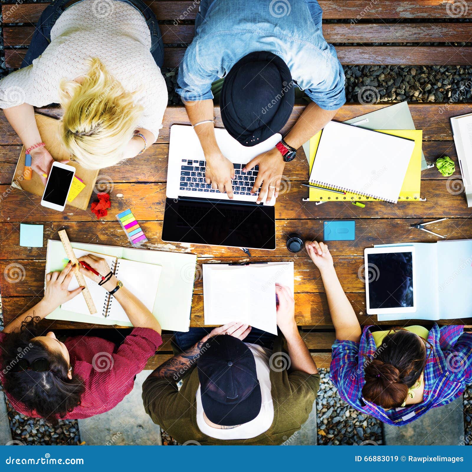 Colleagues Connection Student Relationship Team Concept Stock Image ...