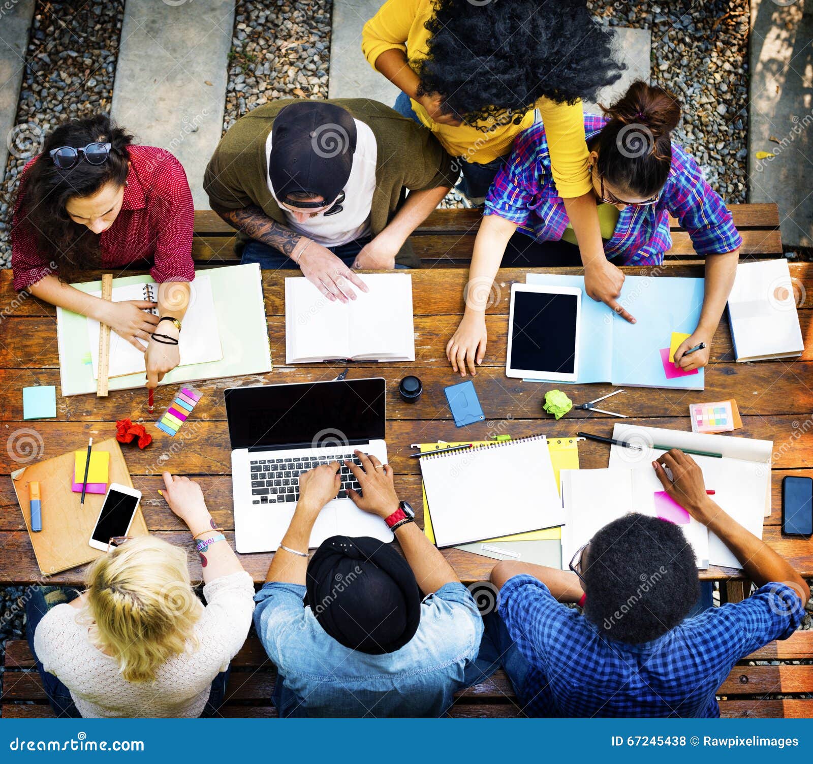 Colleagues Connection Student Relationship Team Concept Stock Photo ...