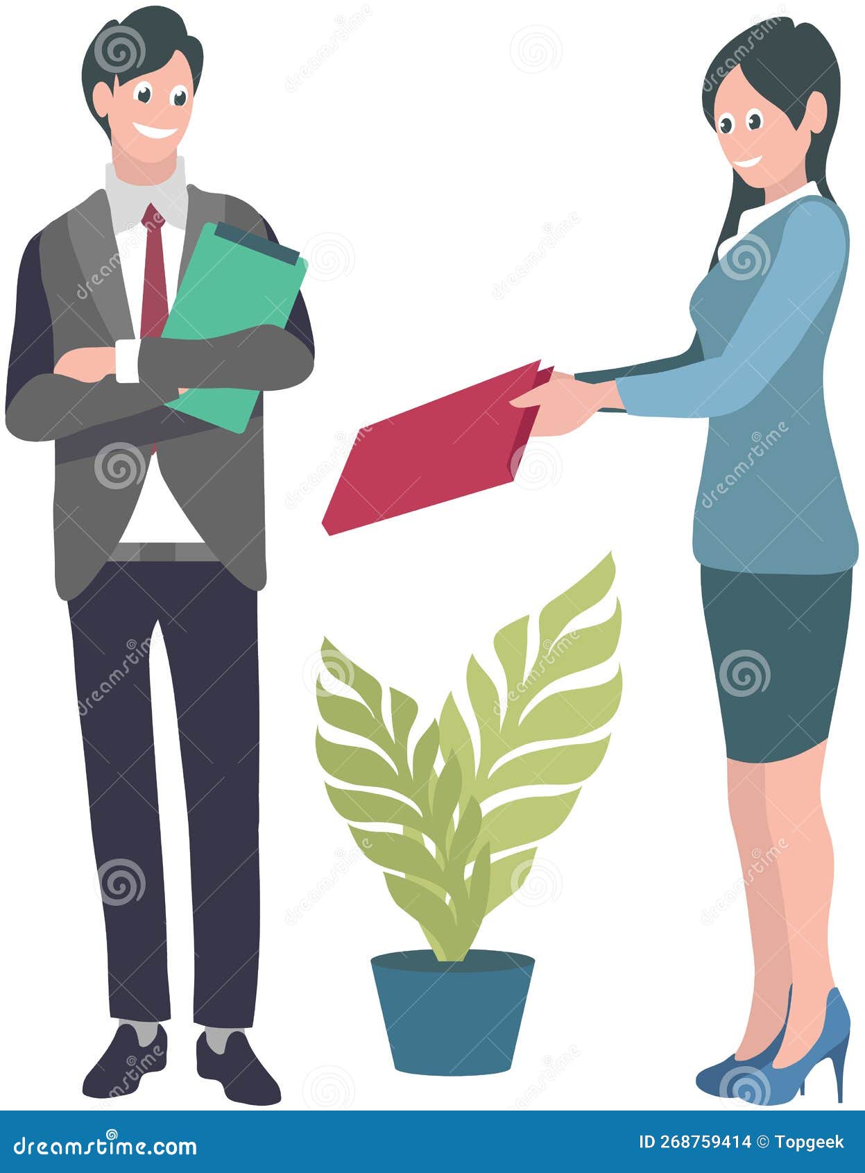 Colleagues Have Meeting in Office, Business People at Work. Discussion ...