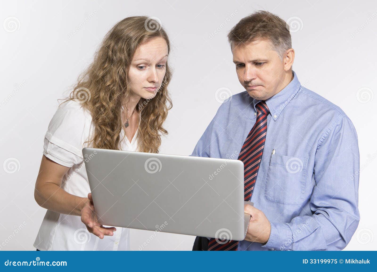 Colleagues are Puzzled by a Problem Stock Image - Image of unhappy ...