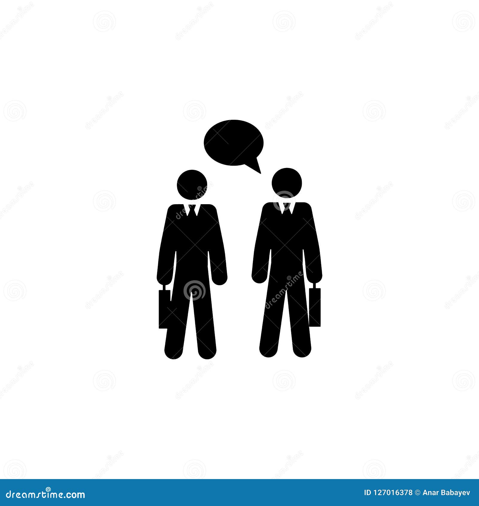 Colleagues Talk Icon. Element of Colleagues Icon for Mobile Concept and ...