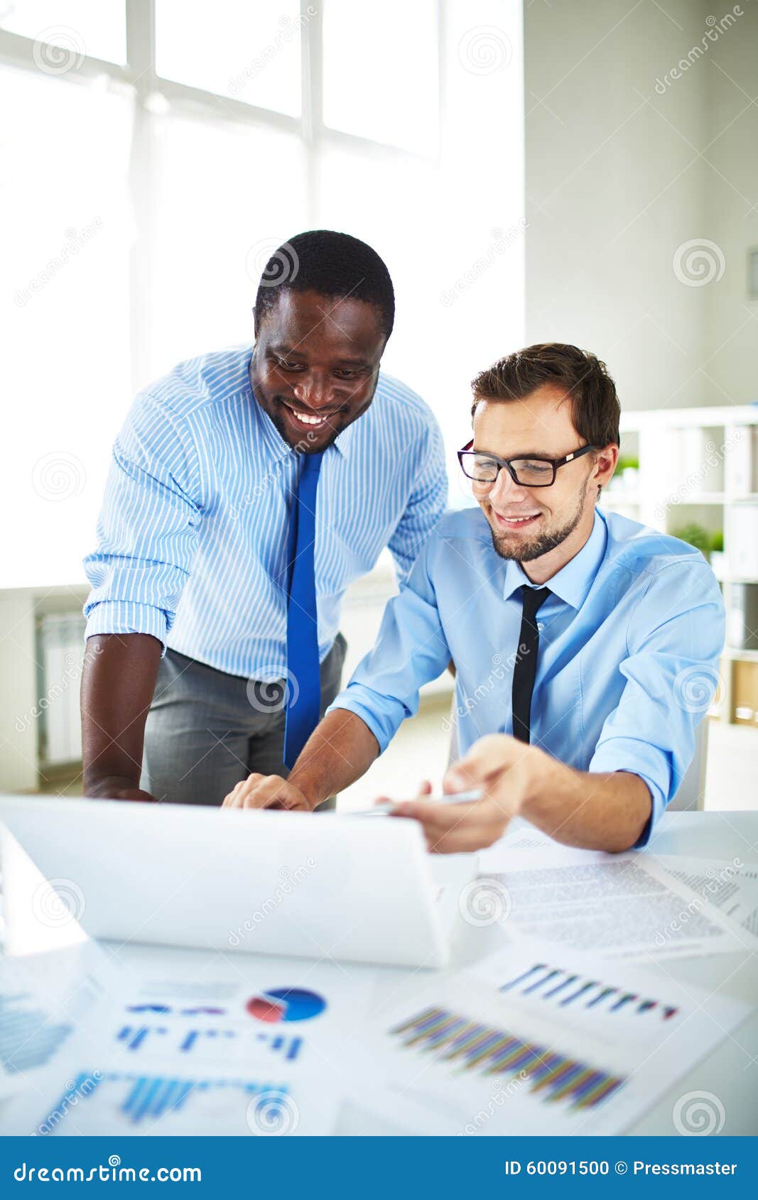 Colleagues stock photo. Image of attention, connectivity - 60091500