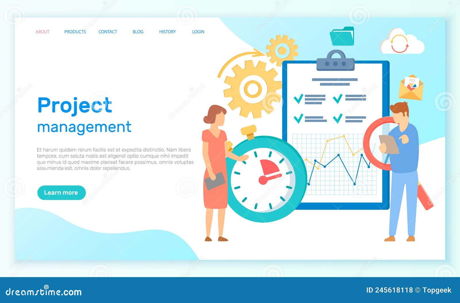 Organizing Business Plans And Schedules With Colorful Sticky Notes ...