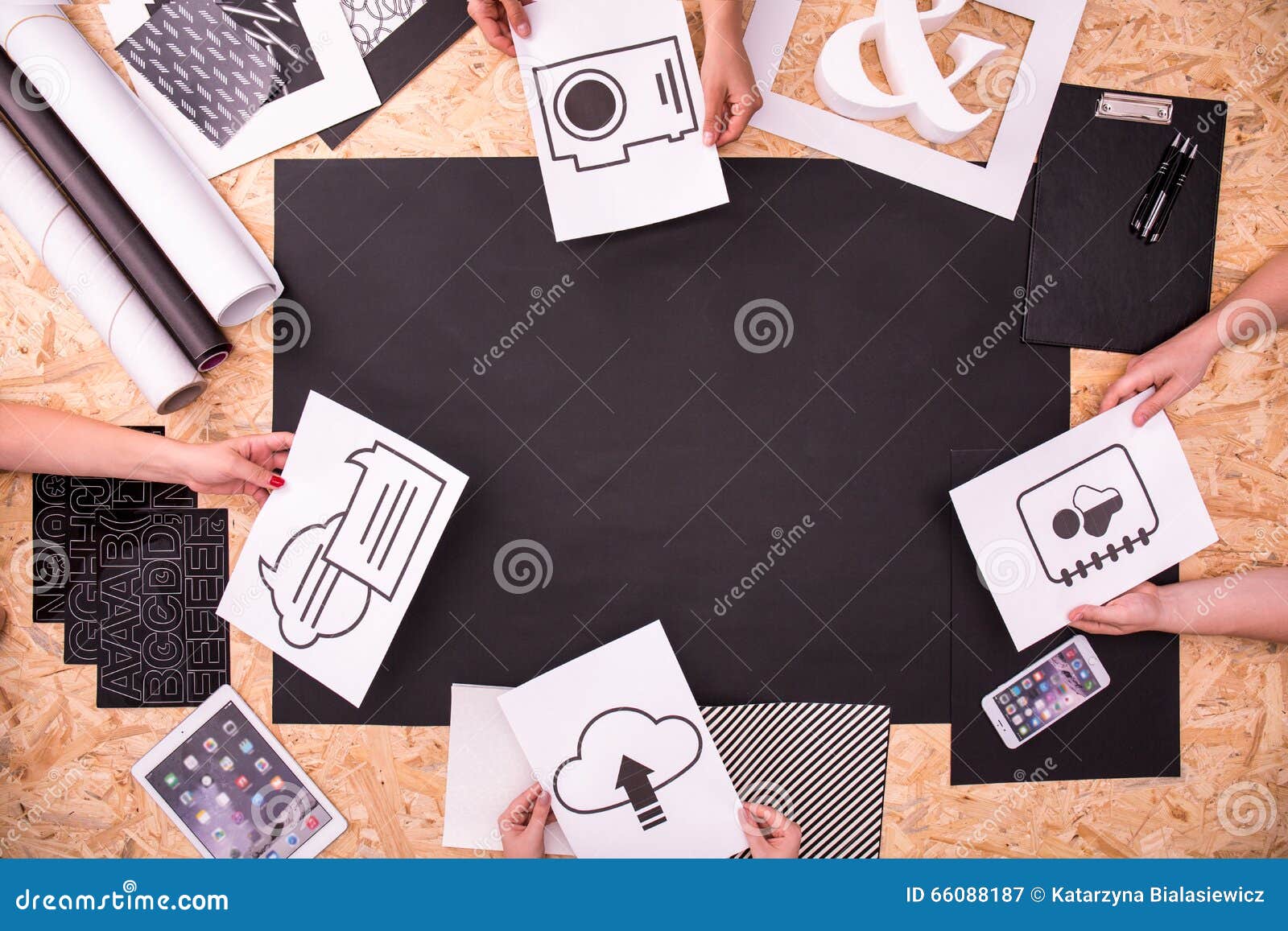 Colleagues working on task stock image. Image of innovation - 66088187