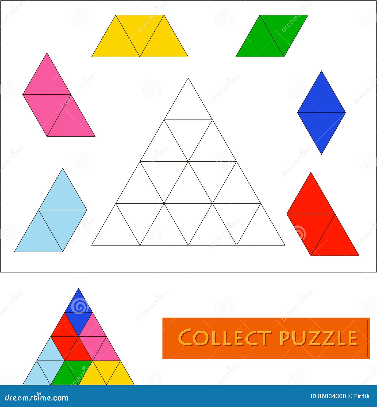 Collect the Correct Sequence Stock Vector - Illustration of preschool ...