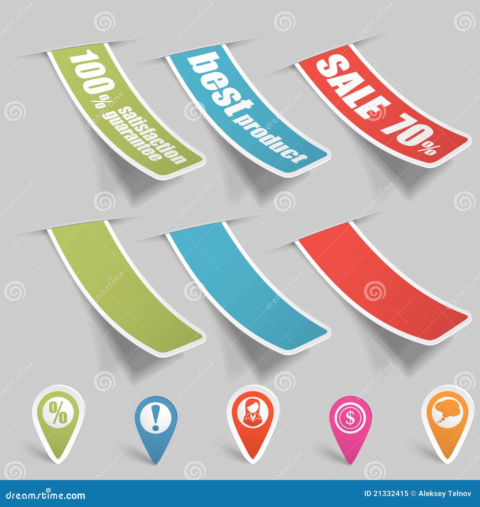 Collect Sticker stock vector. Illustration of service - 21332415