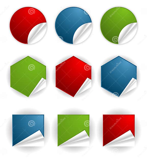 Collect Sticker stock vector. Illustration of decoration - 4674755