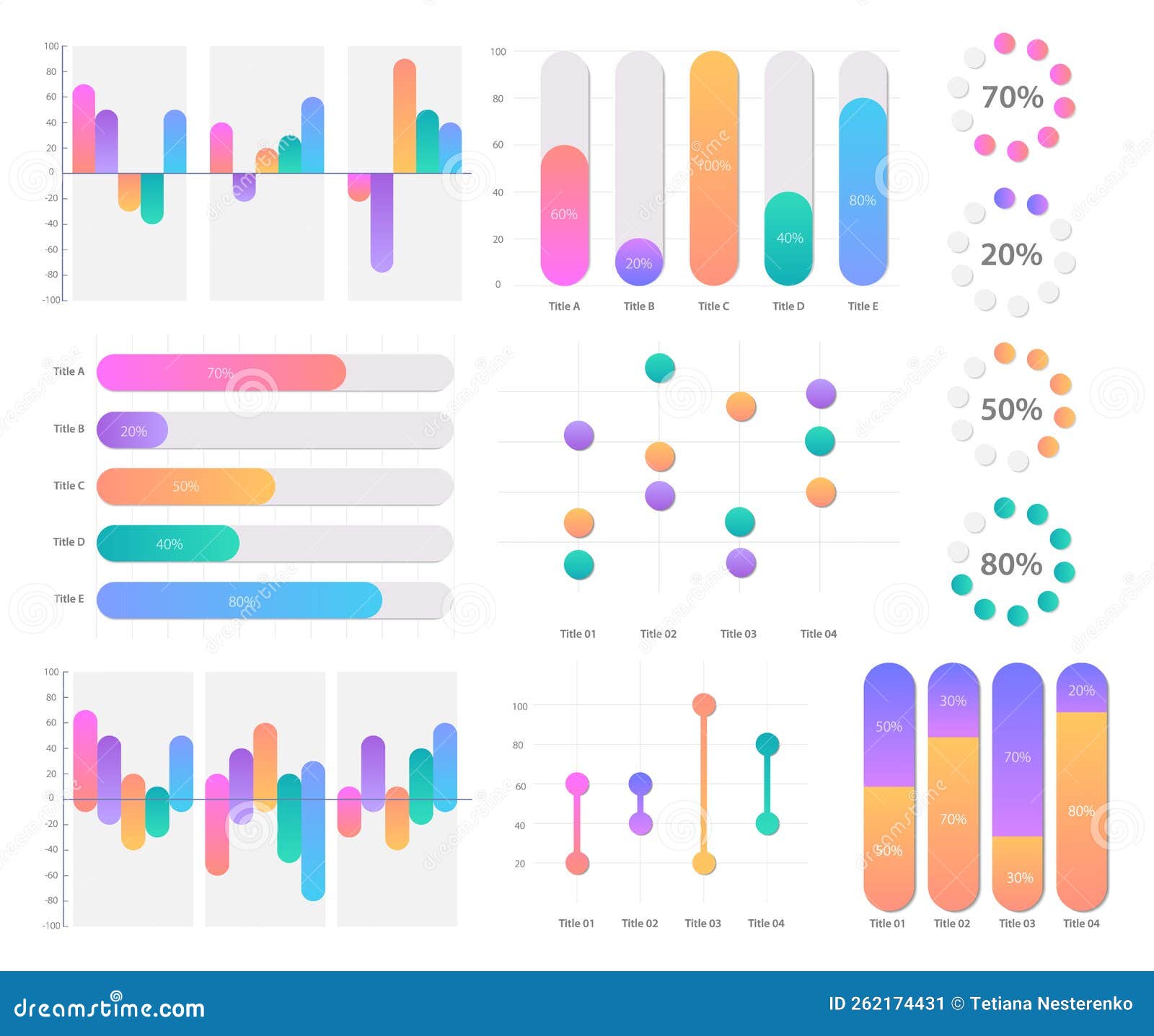 Collect and Study Information with Infographic Chart Design Template ...