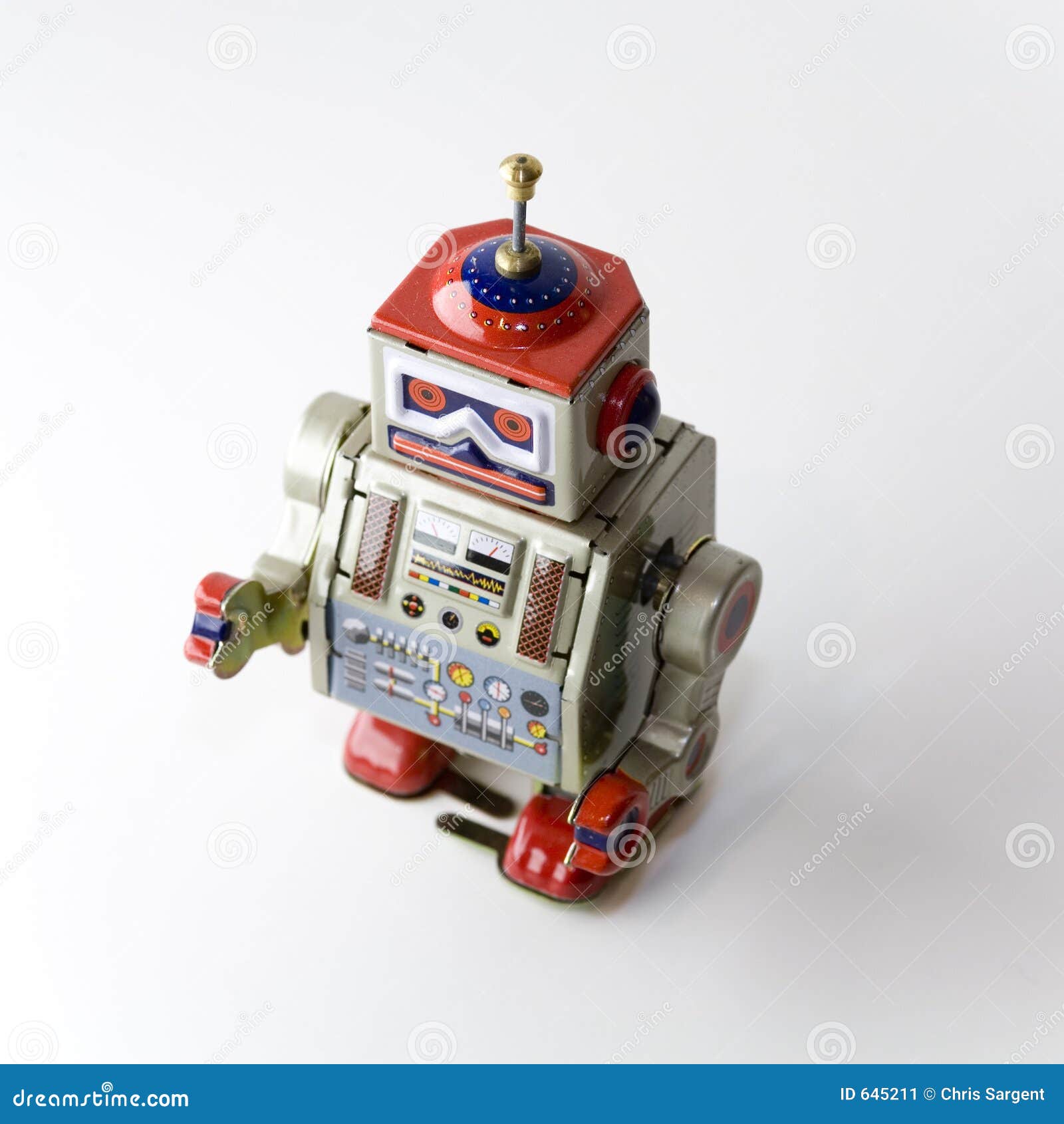 Collectable Clockwork Toy Robot Picture. Image: 645211