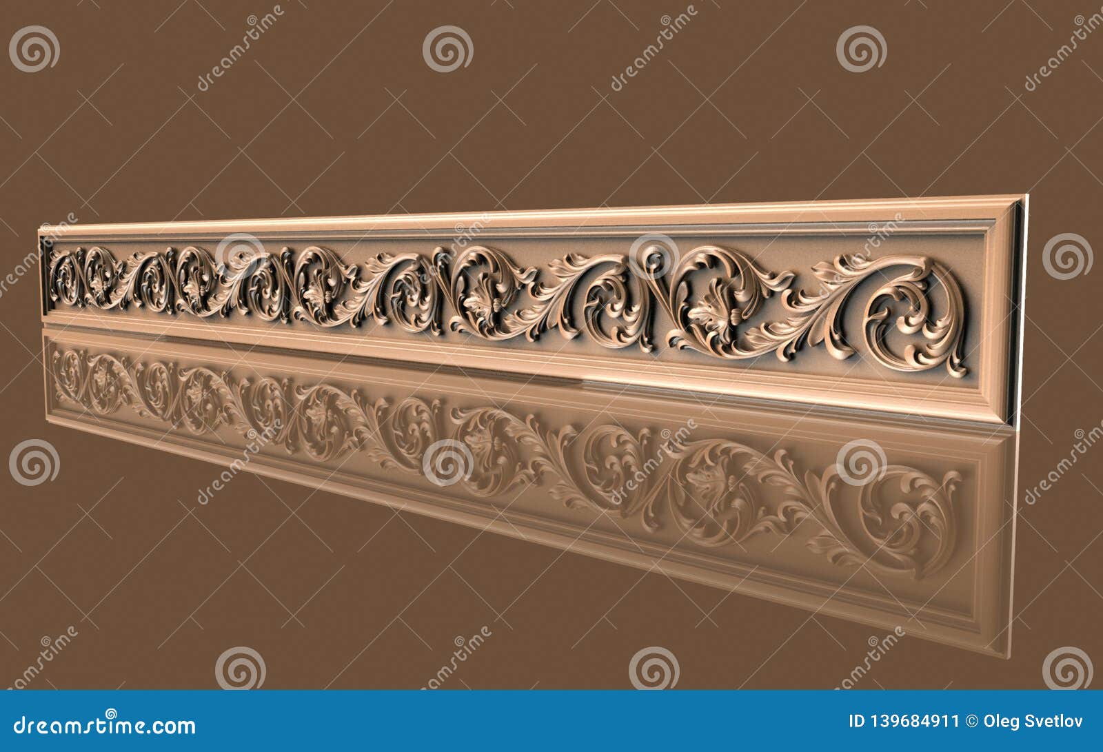 Harmony Of Architectural Ceiling Stiffeners In Abstract Form Royalty ...