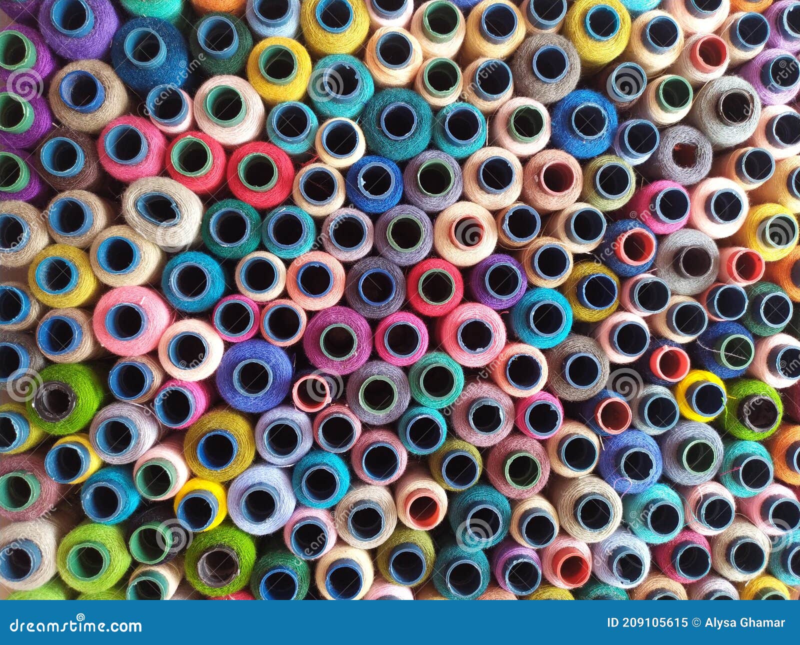 Collecting threads stock image. Image of glass, threads - 209105615