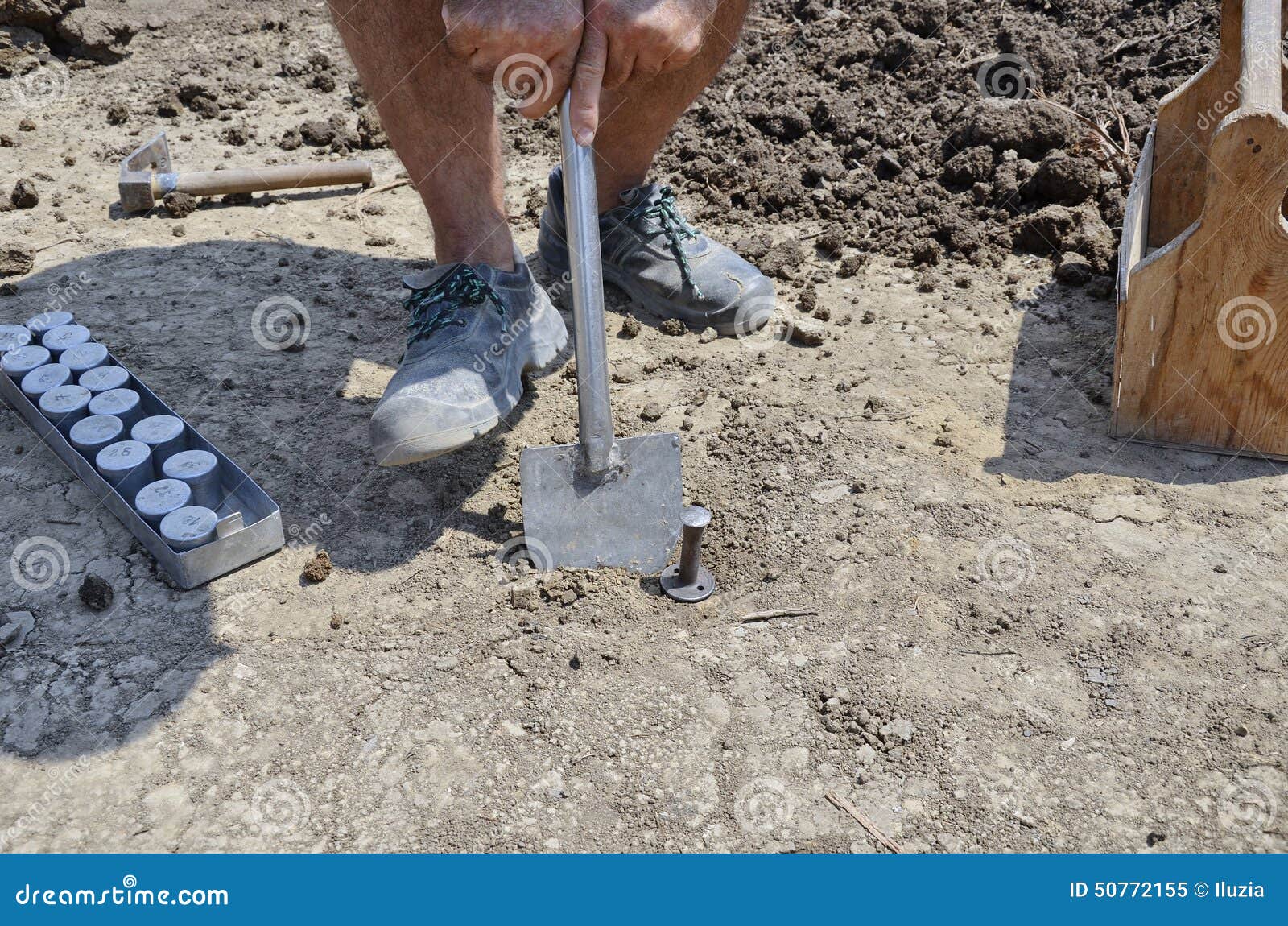 Collecting Underground Samples from Drilled Special Prepared Assessment ...