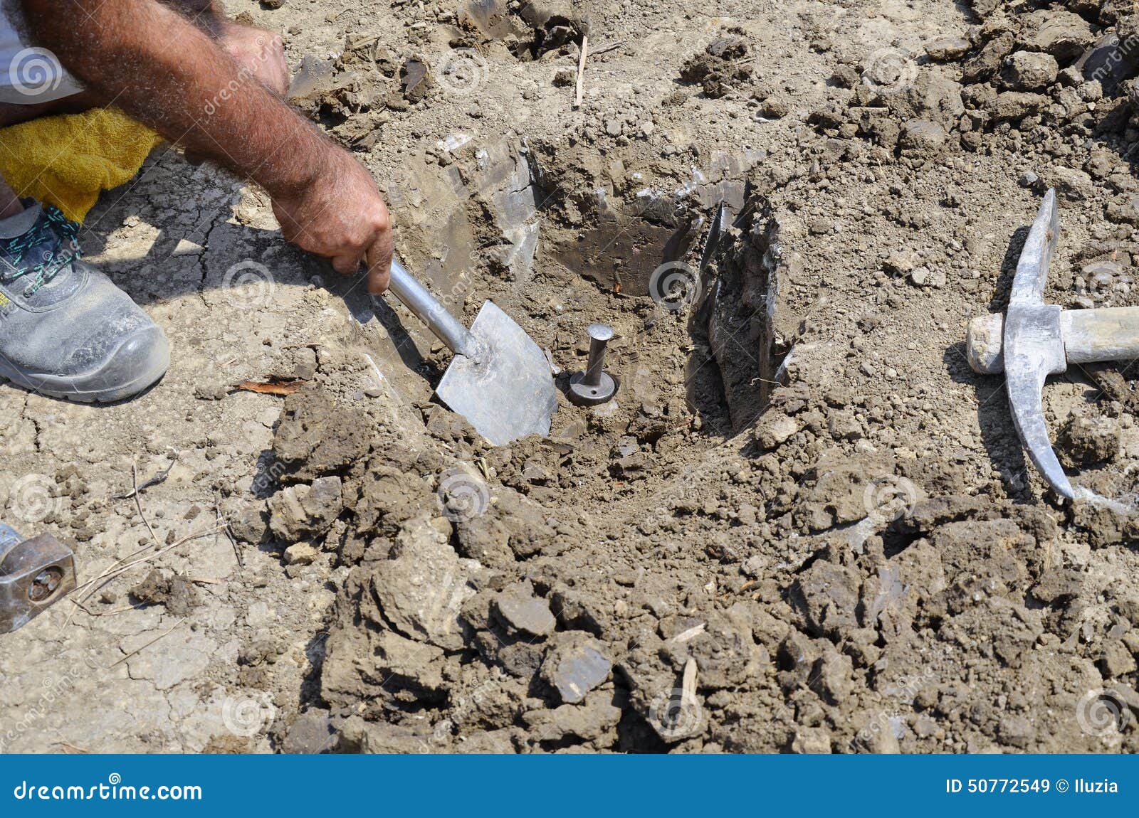 Collecting Underground Samples from Drilled Special Prepared Assessment ...