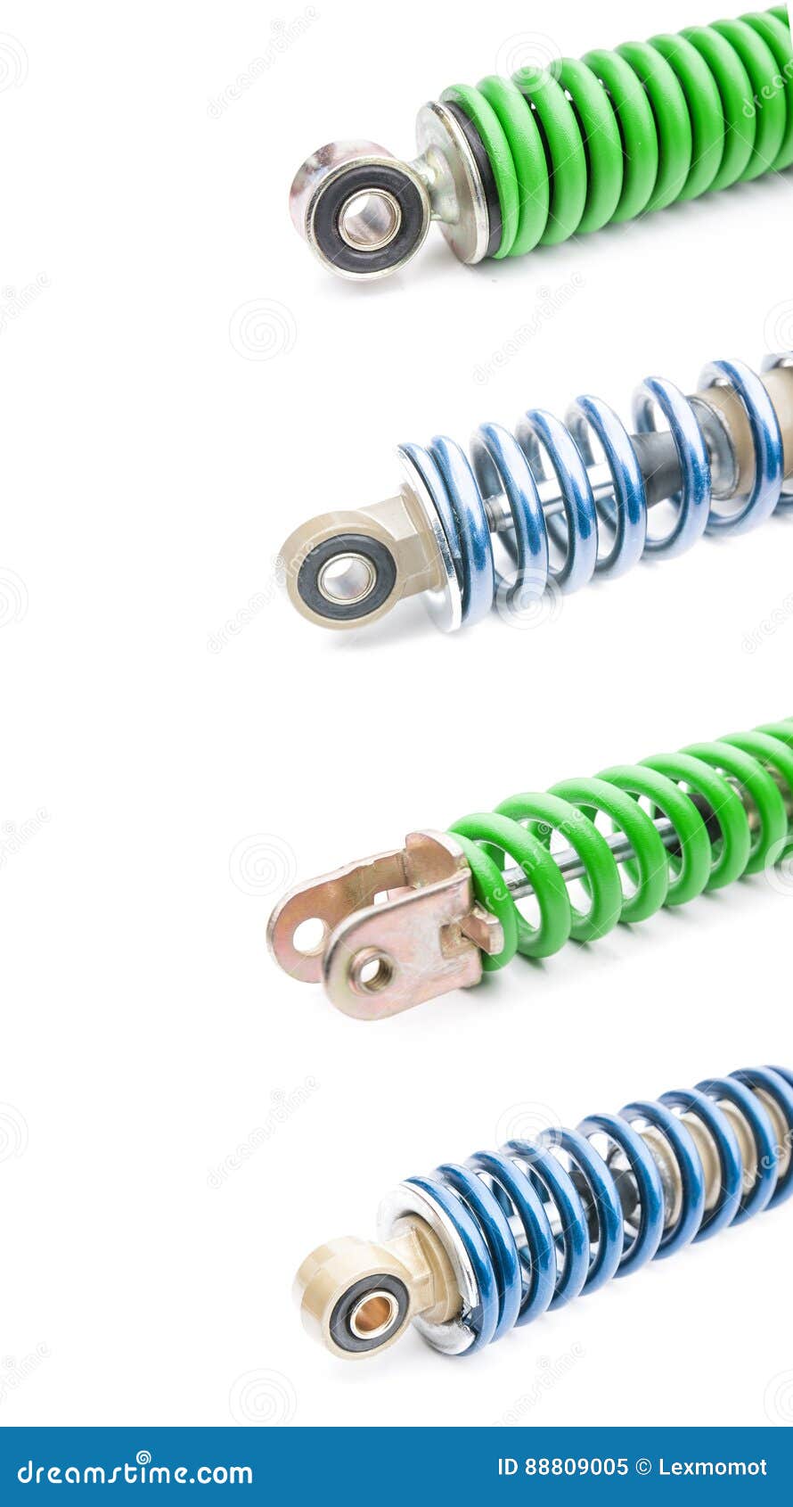 Collection of Absorber from Various Brand at Spare Part Workshop. Shock ...