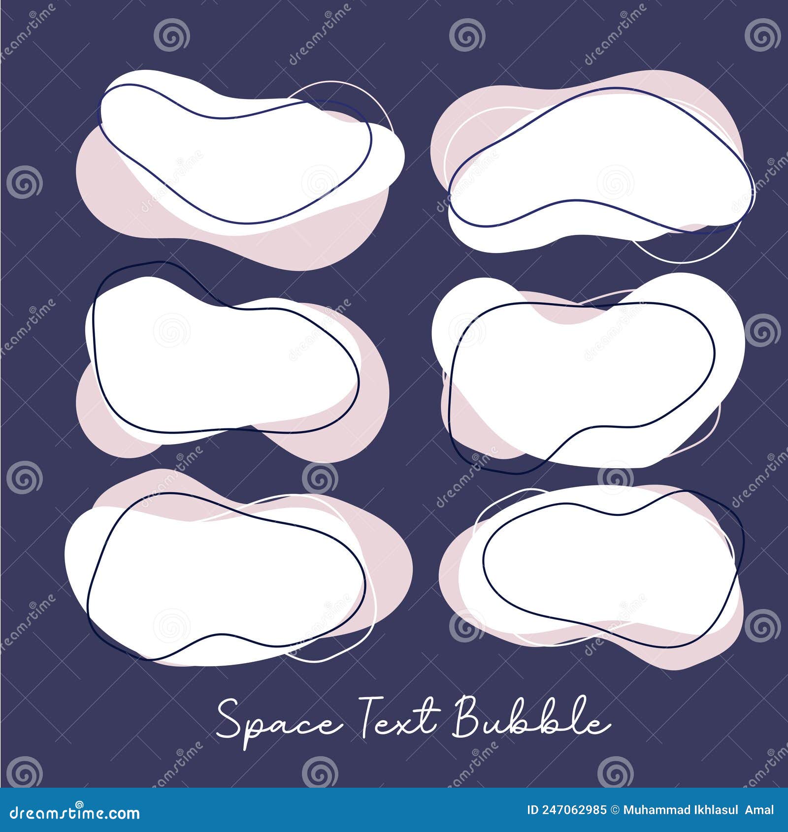 Abstract Frame for Text Box Illustration Vector Stock Illustration ...