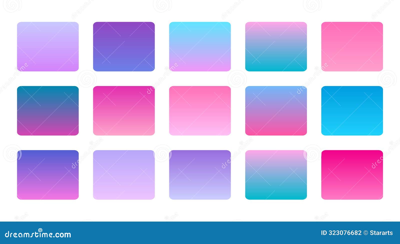 Collection of Abstract Gradient Color Banner for Presentations Stock ...