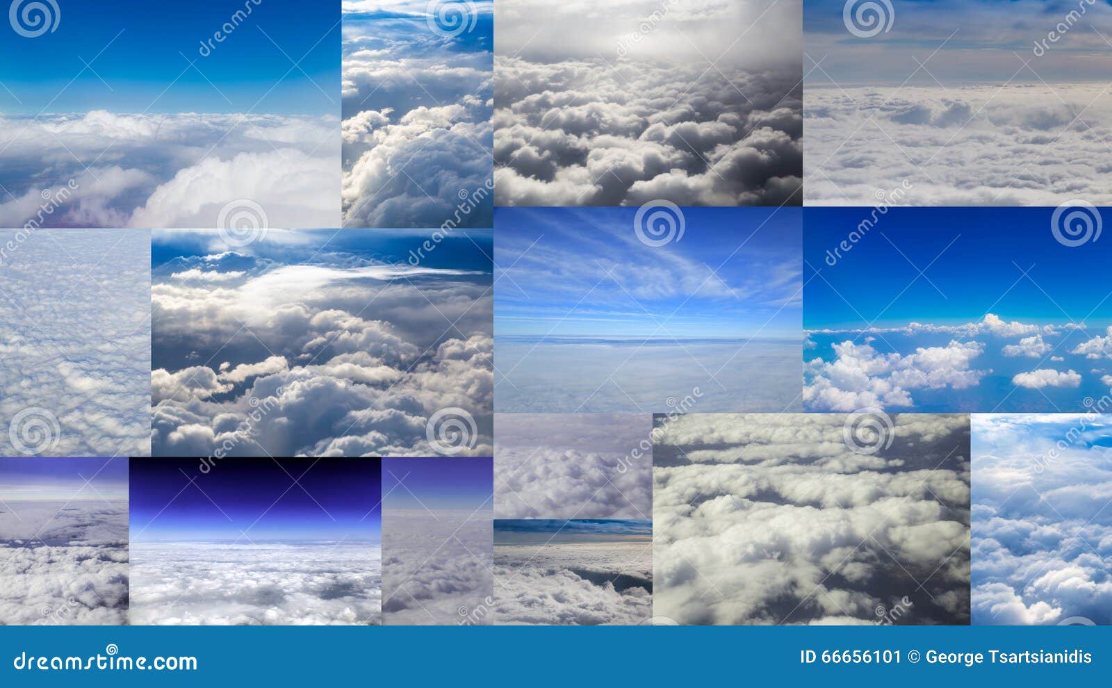 Collection of aerial cloud stock image. Image of banner - 66656101