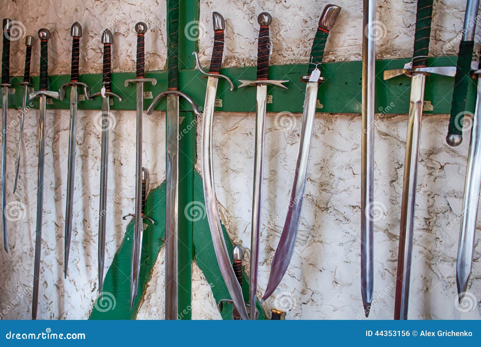 Collection of Ancient Swords Stock Photo - Image of glory, blade: 44353156
