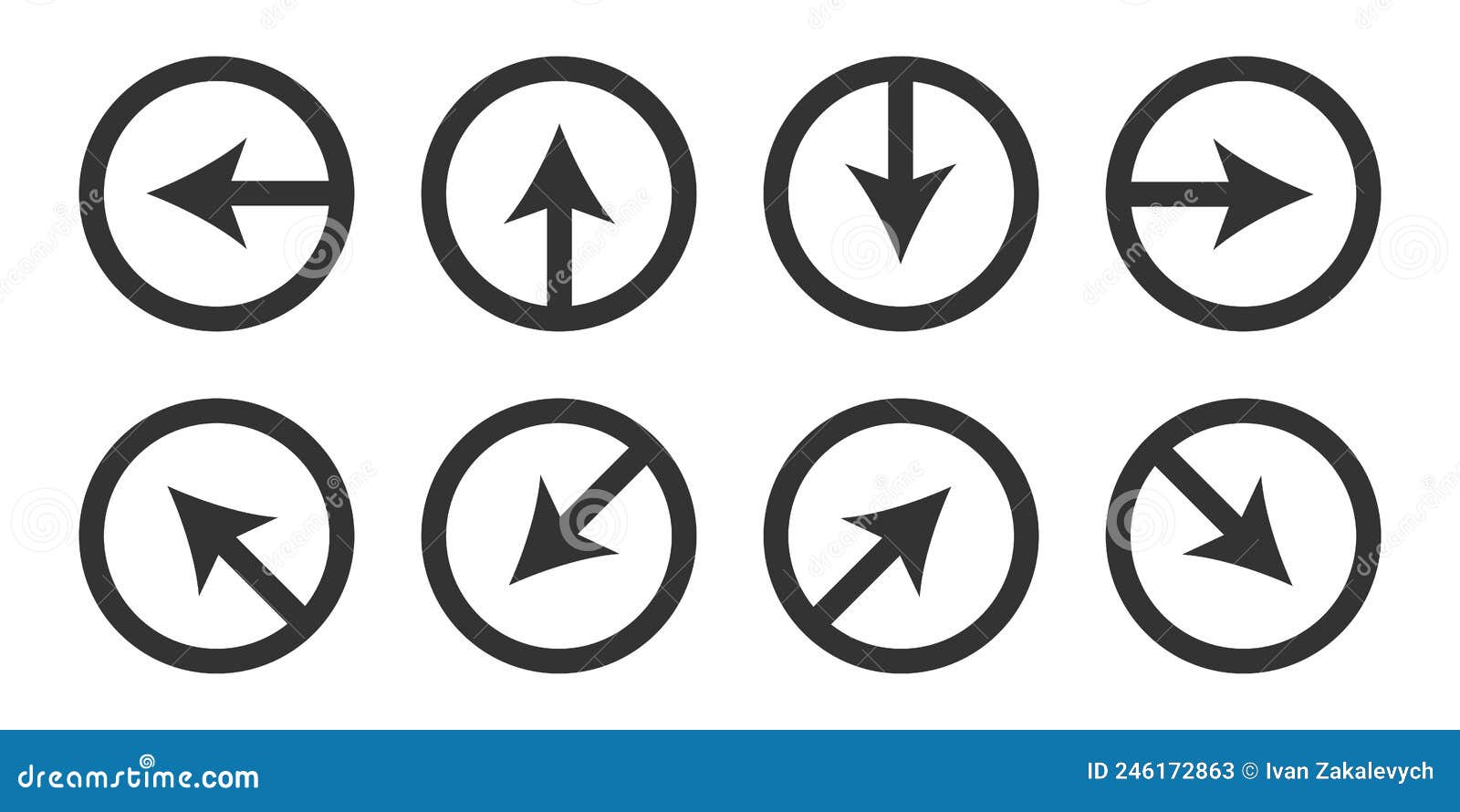 Collection Arrows Icon. Control Navigation Symbol. Sign App Button ...