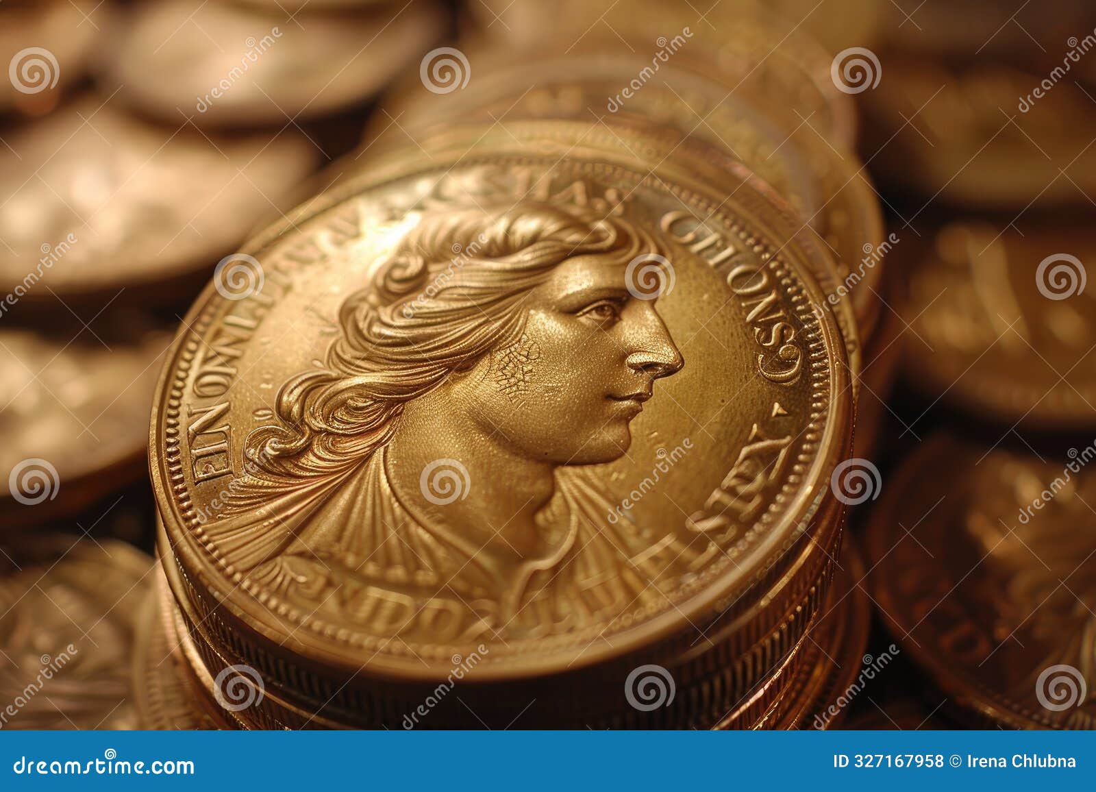 Collection of Assorted Historical Coins in Various Sizes and Designs ...