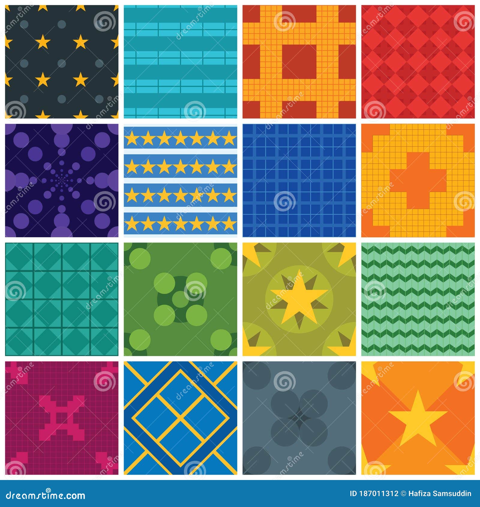 Collection of Background. Vector Illustration Decorative Design Stock ...