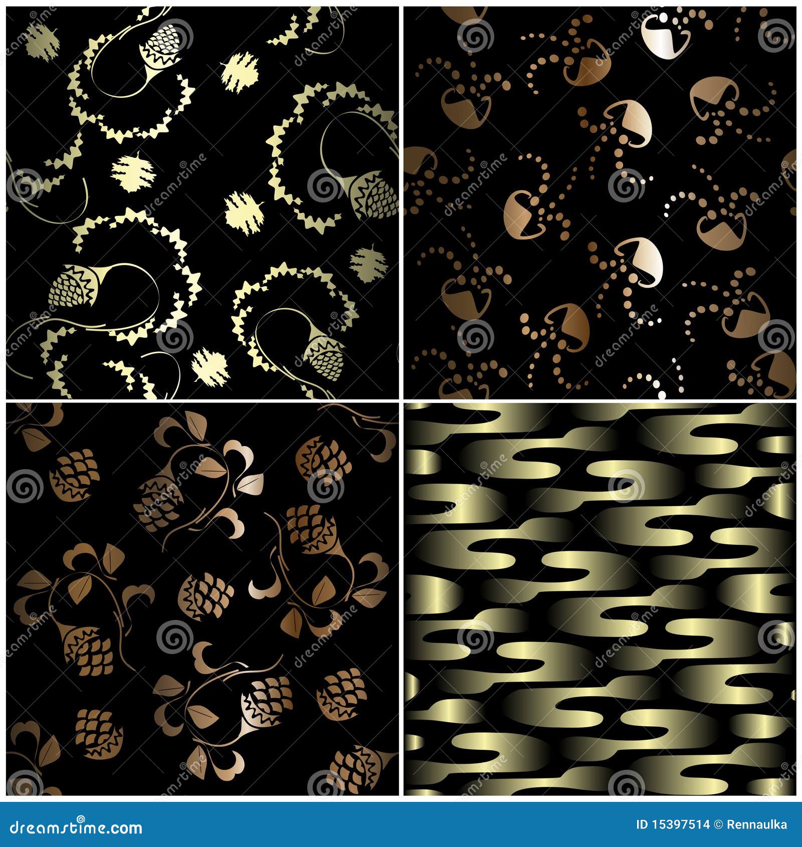 Collection of backgrounds stock vector. Illustration of modern - 15397514