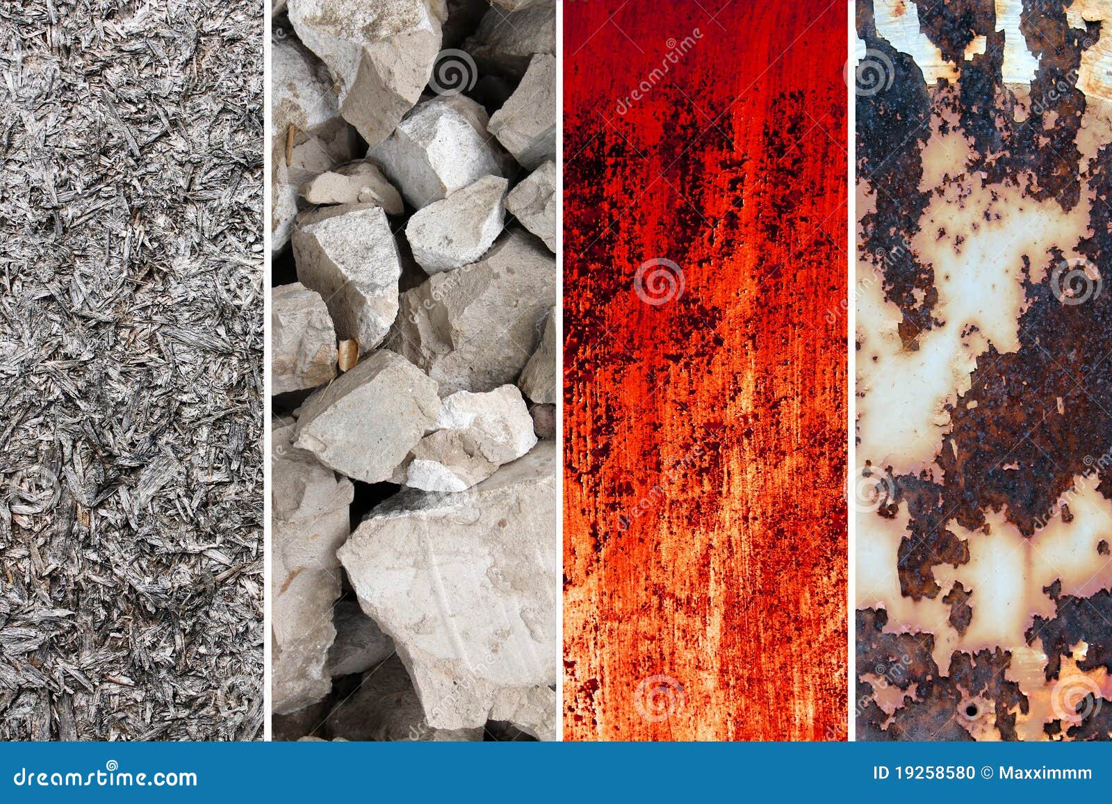 Collection of Backgrounds and Different Textures Stock Photo - Image of ...